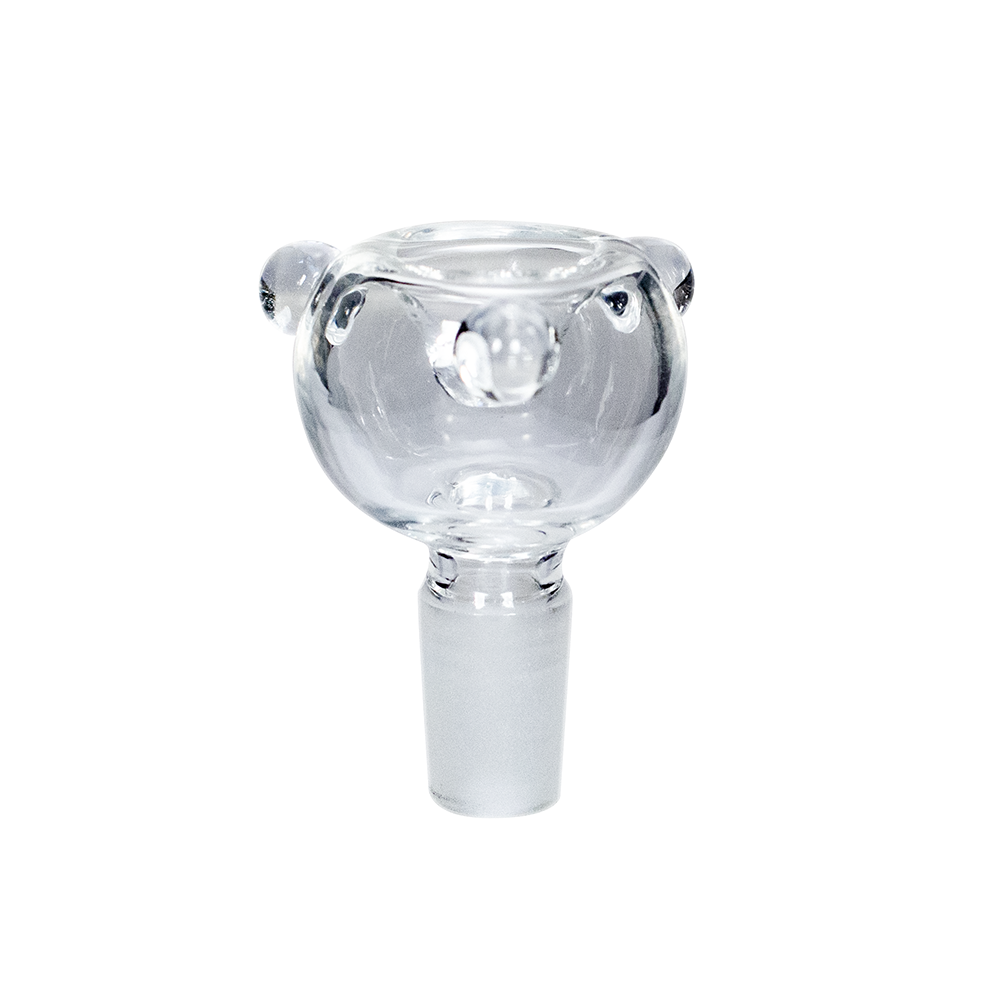 CLEAR GLASS HOLLOW CONE - REGULAR - 14MM – The Bong Shop